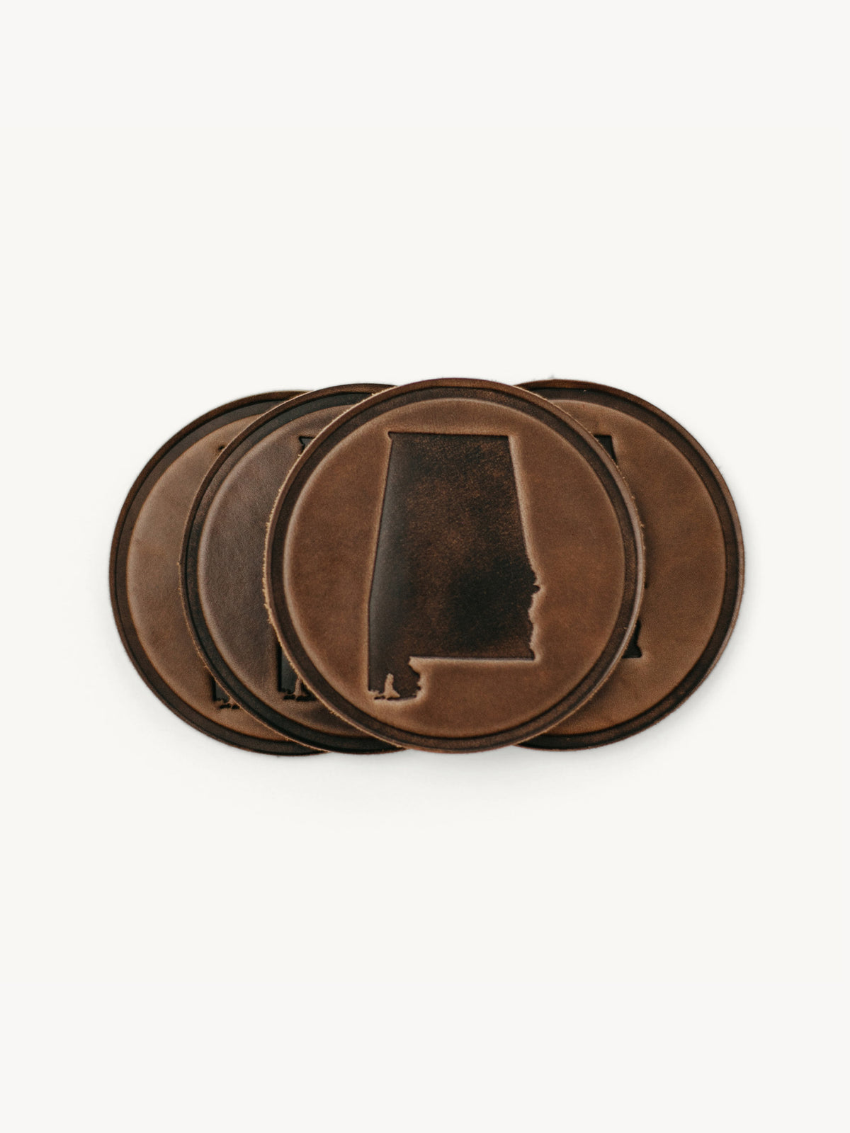 Alabama Circle Coasters | Clayton & Crume