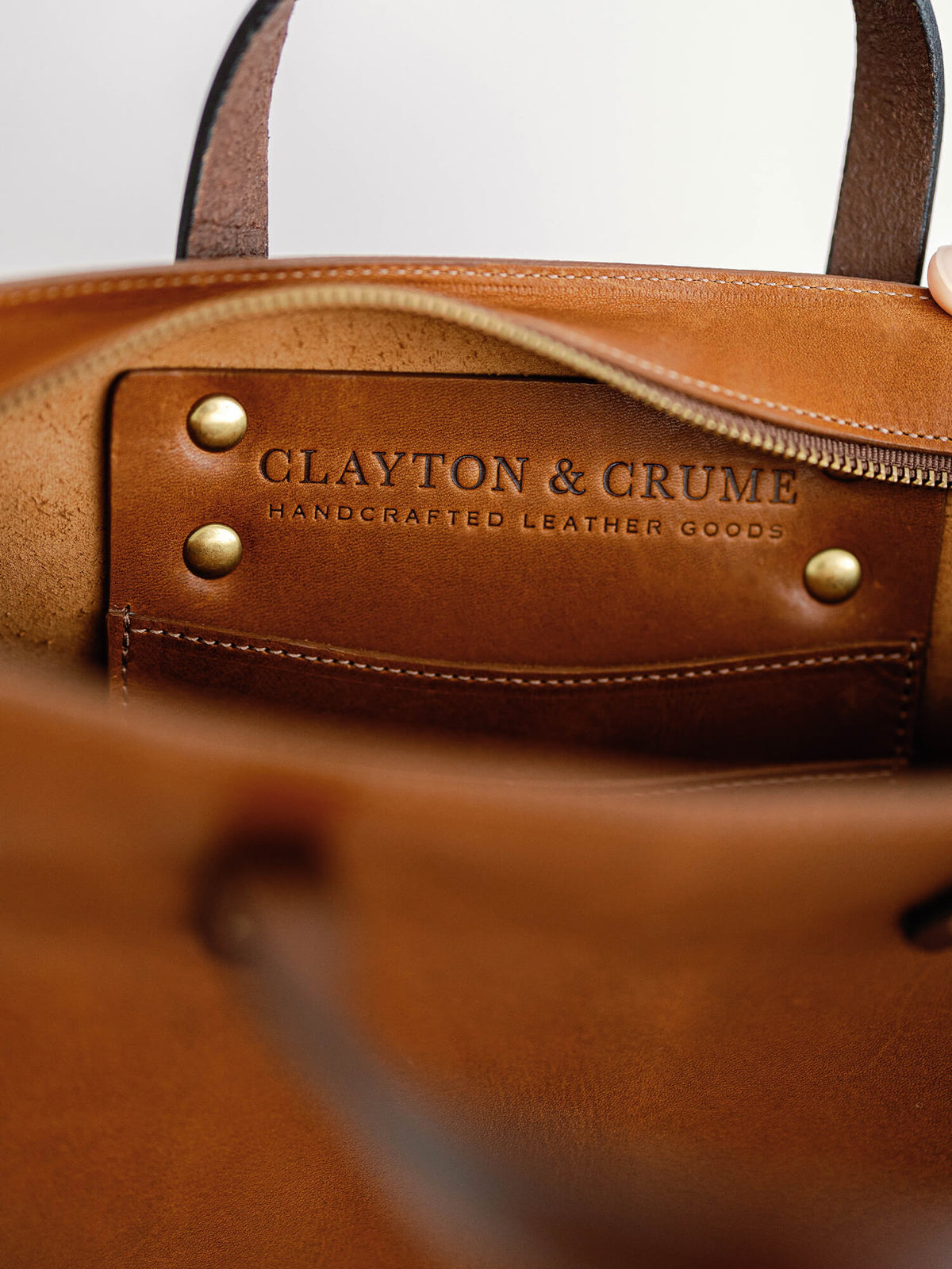 Medium Zip Tote – Clayton & Crume