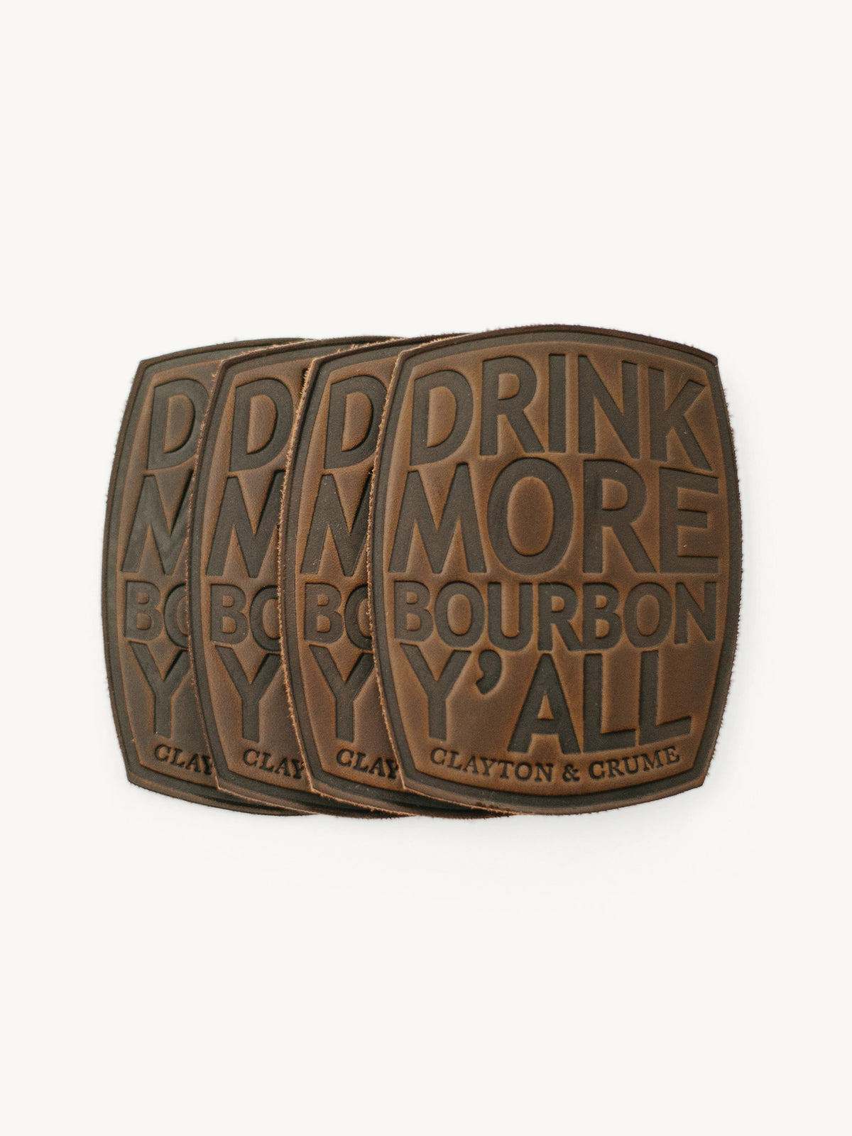 Bourbon Coasters | Clayton & Crume