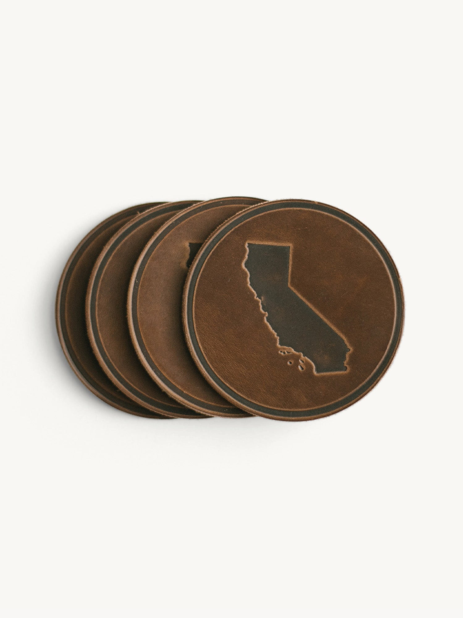California Circle Coasters – Clayton & Crume