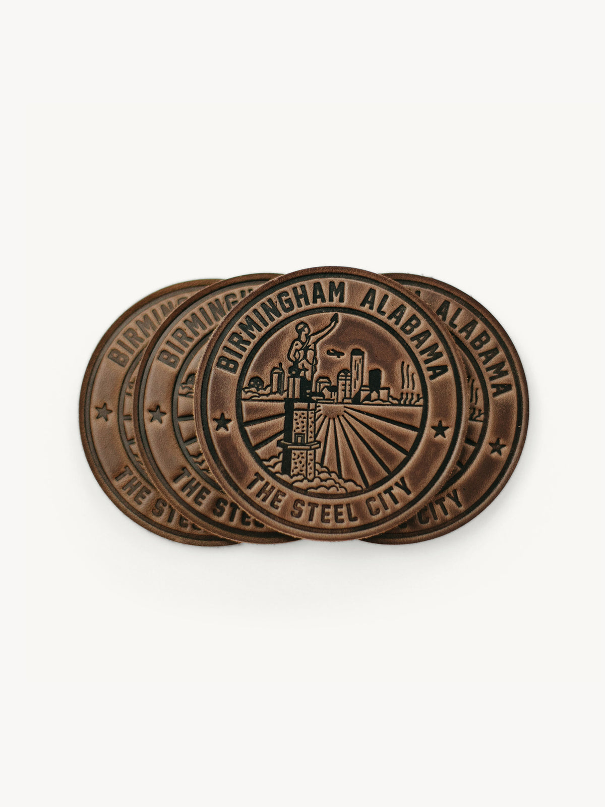 Birmingham Alabama City Seal Coasters – Clayton & Crume