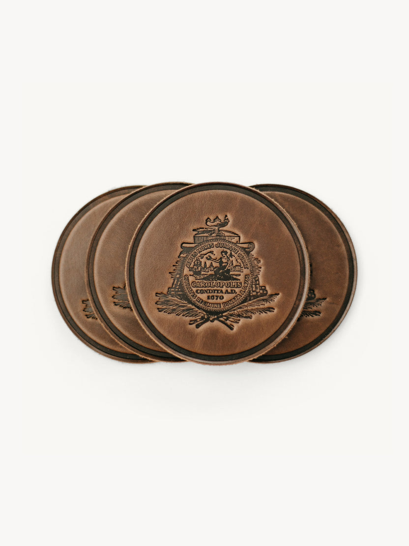 Charleston South Carolina City Seal Coasters – Clayton & Crume