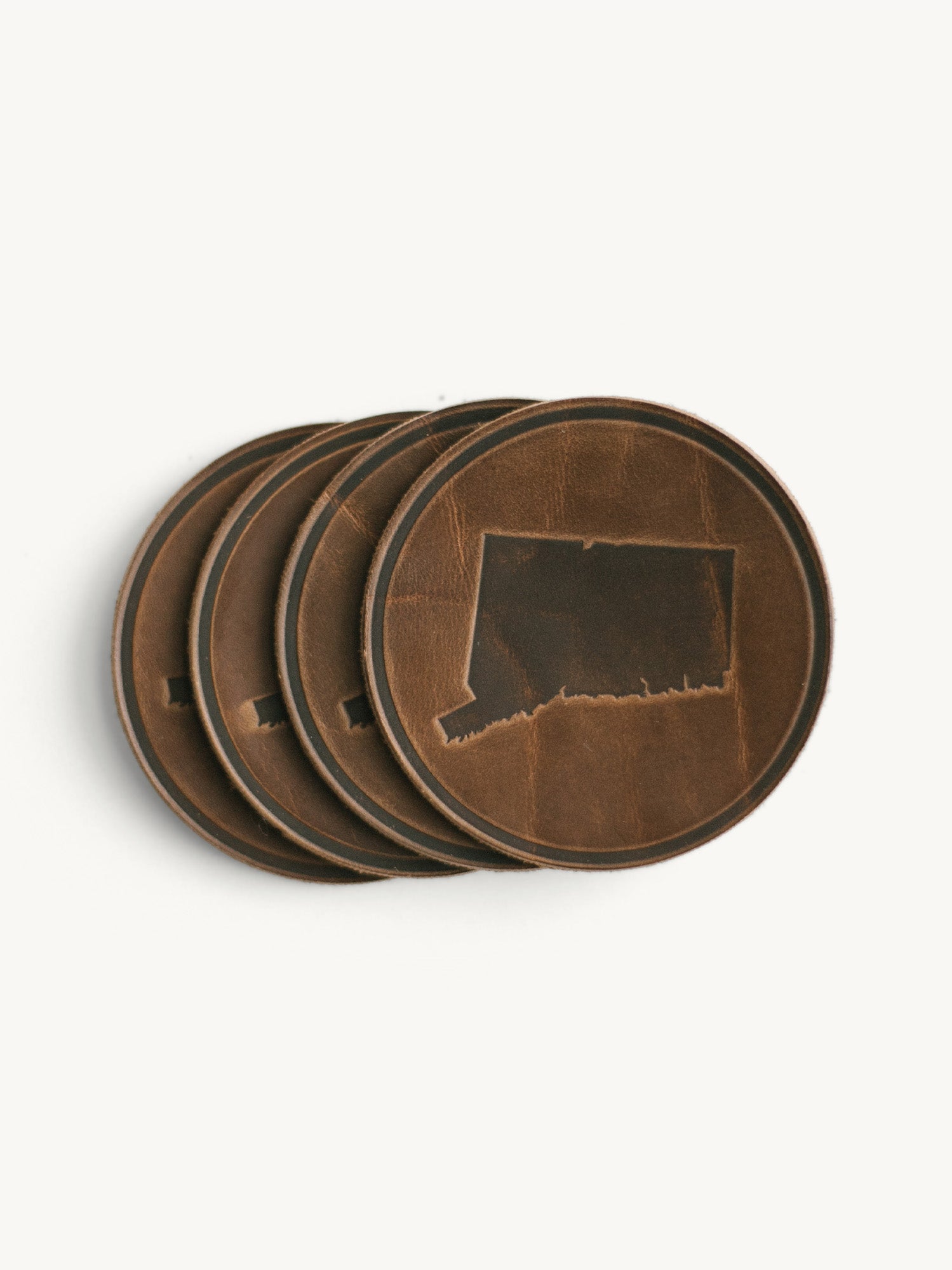 Connecticut Circle Coasters – Clayton & Crume