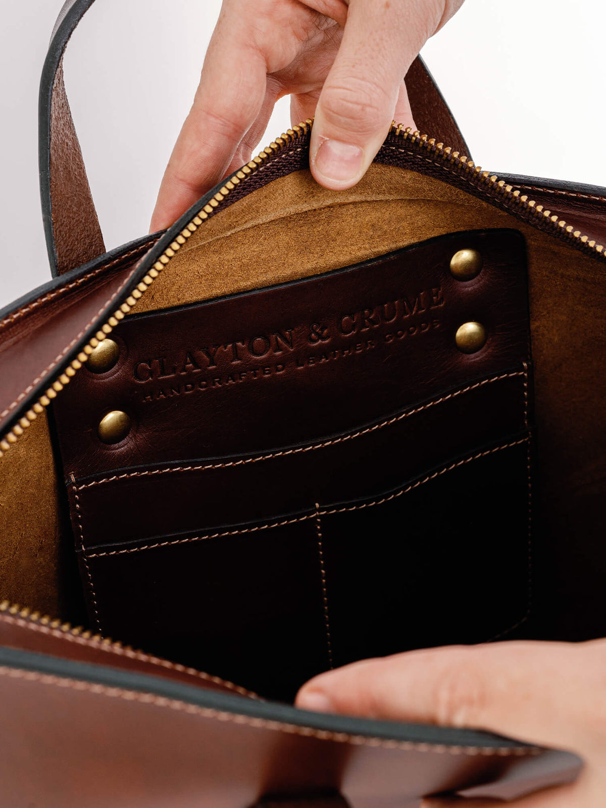 Medium Zip Tote – Clayton & Crume