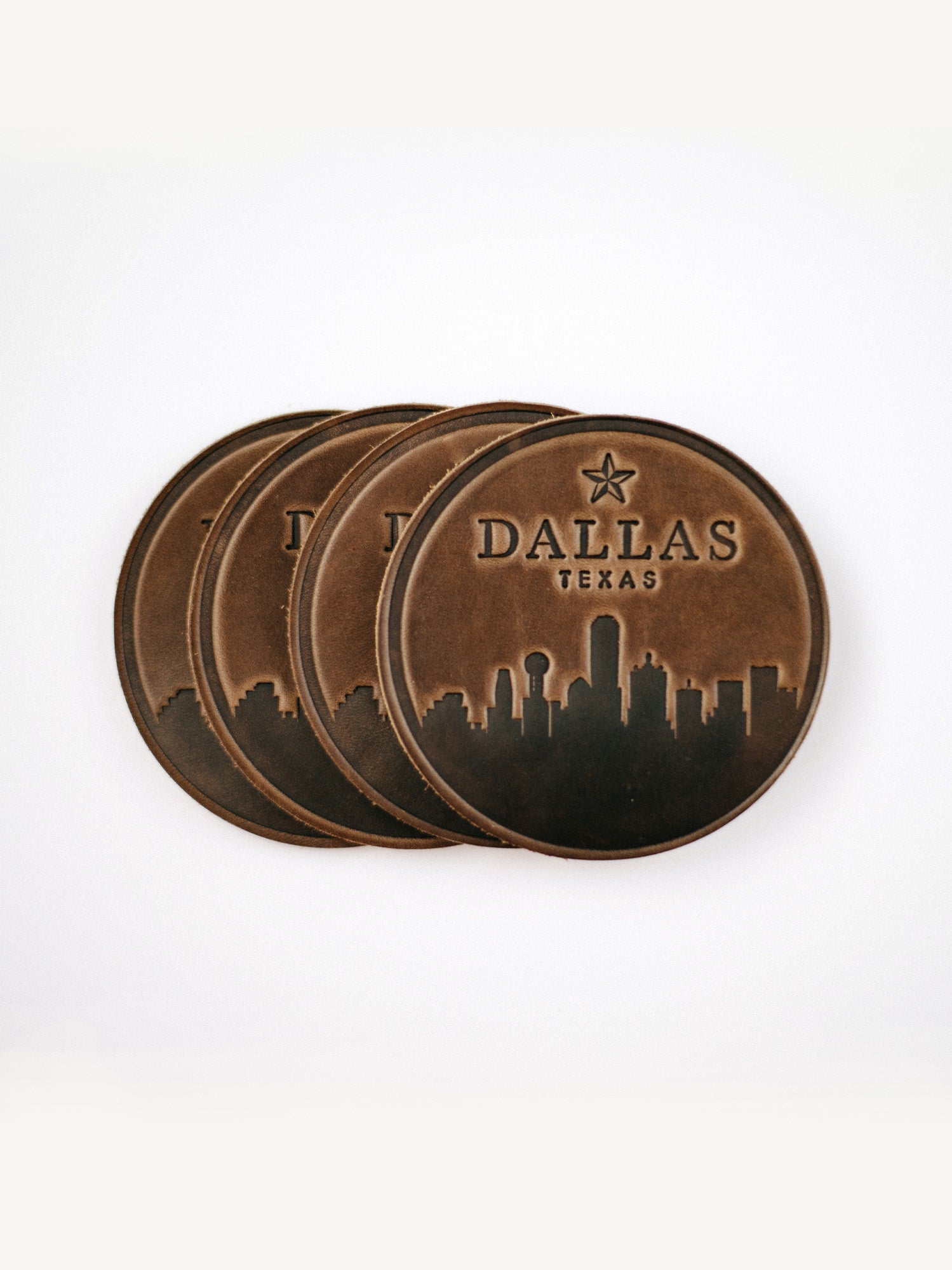 Dallas Skyline Coasters – Clayton & Crume