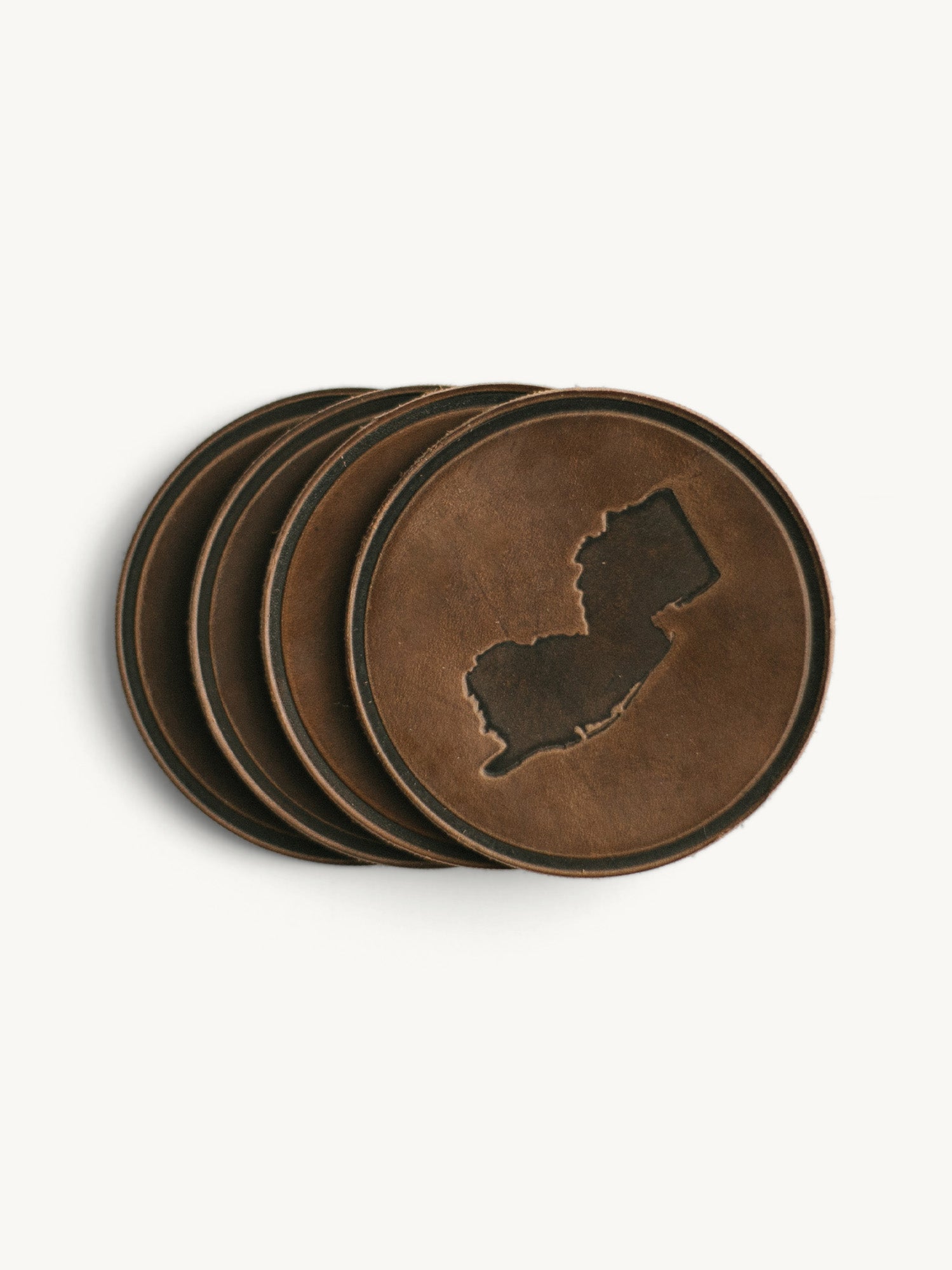 New Jersey Circle Coasters – Clayton & Crume