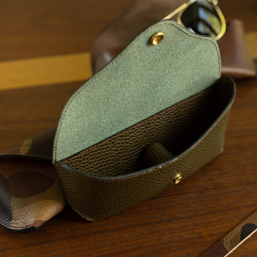The Leather Sunglass Case – Clayton & Crume