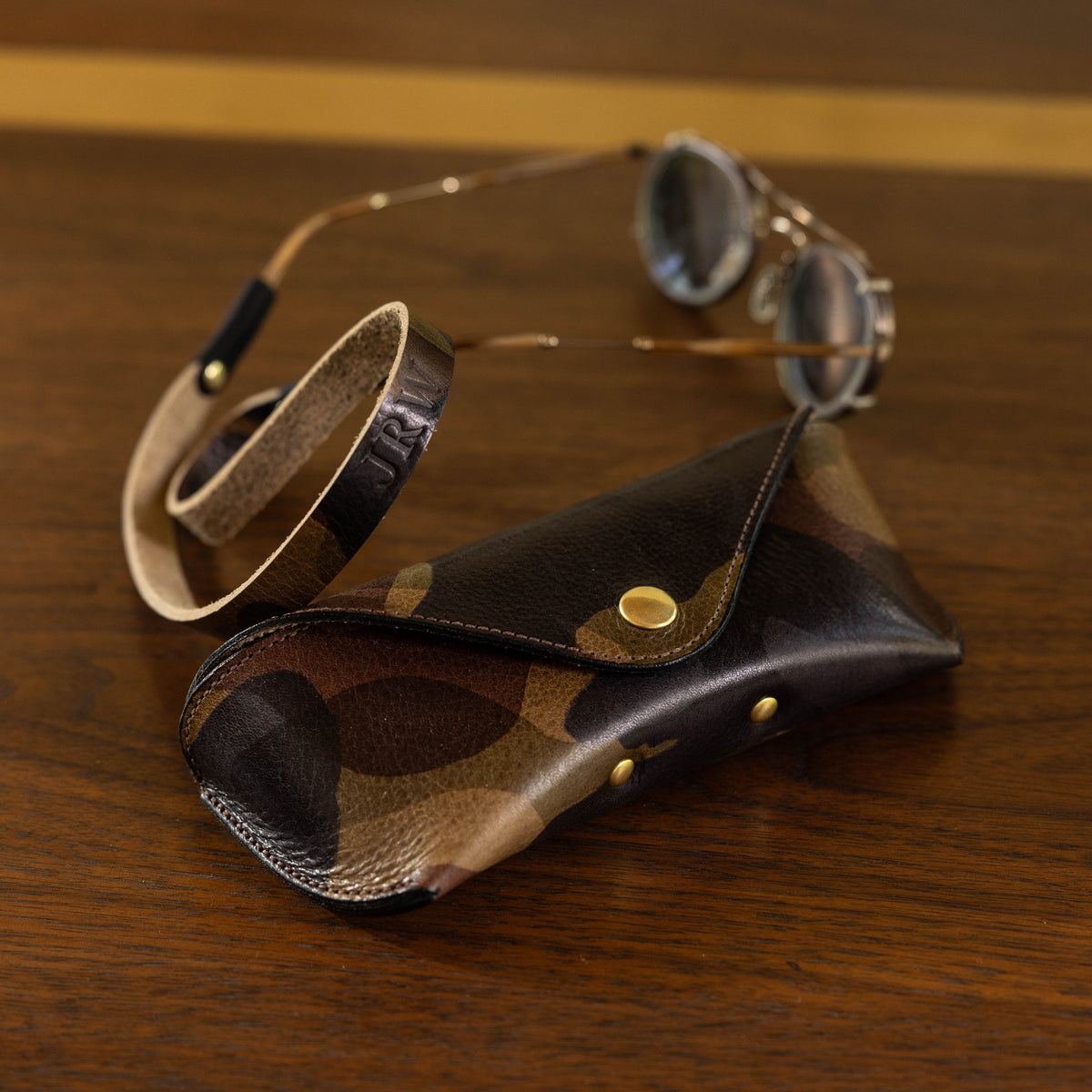 The Leather Sunglass Case – Clayton & Crume