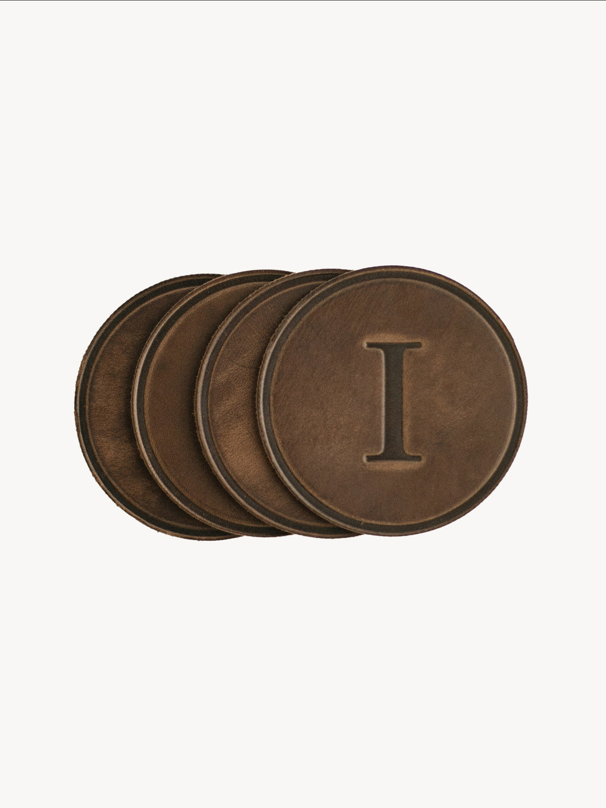 Monogrammed Circle Coasters – Clayton & Crume